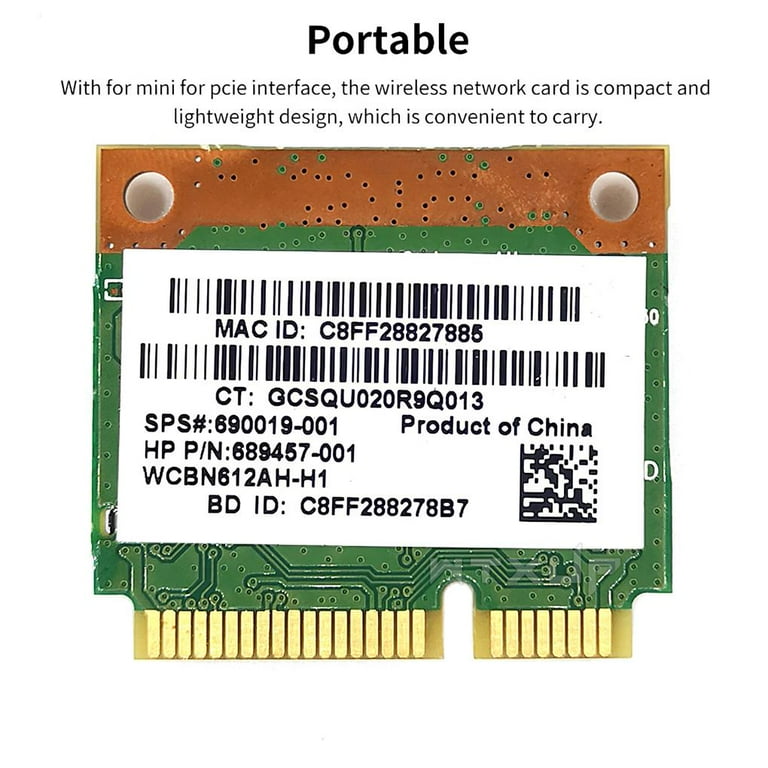 Laptop Network Interface Card