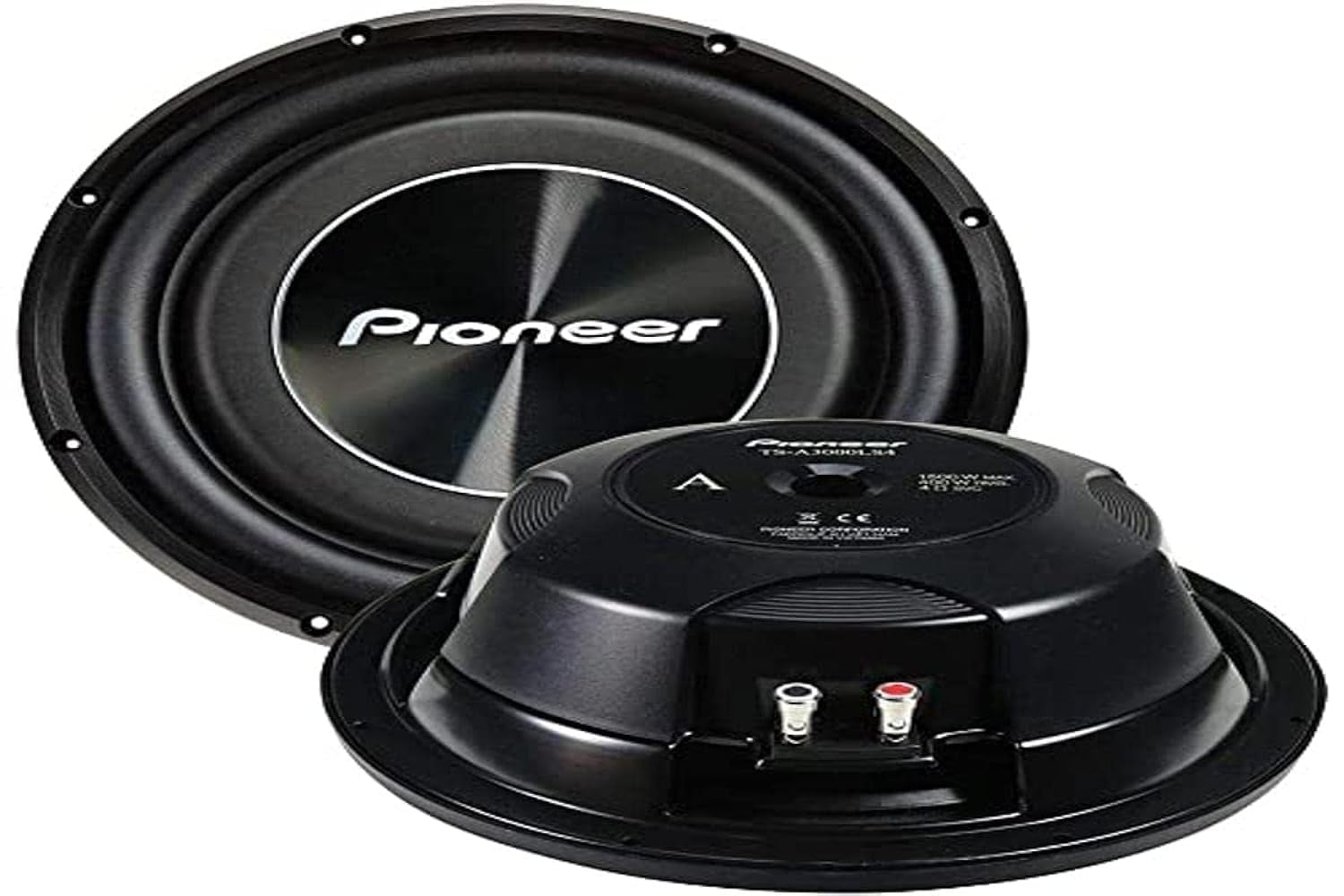 Pioneer TS-A3000LS4 12 Zoll / 30cm 400W Flach-Subwoofer, 2X 2 Ohm, Einbautiefe: 90mm | Bodega ...
