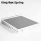 ULIESC 7 inch King Metal Box Spring, Sturdy Mattress Foundation, Fabric ...