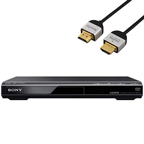Sony DVPSR510H DVD Player with A NeeGo Slim HDMI Cable - Walmart.com