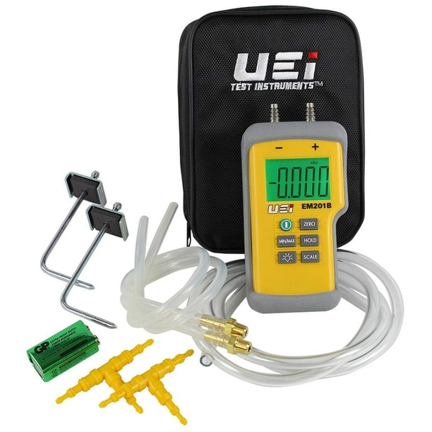 Kit de presión estática UEi Test Instruments Em201Spkit | Bodega ...
