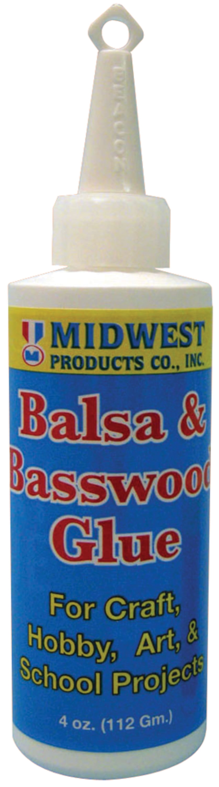Midwest Balsa & Basswood Glue, 4 oz. - Walmart.com