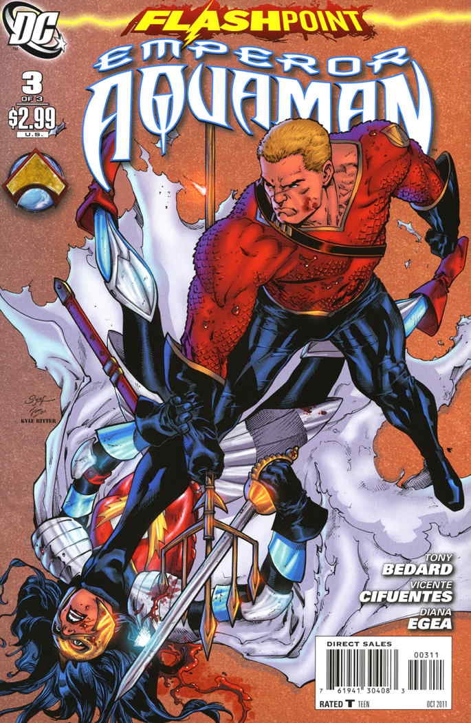 Flashpoint: Emperor Aquaman #3 VF ; DC Comic Book - Walmart.com