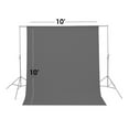 Glow Muslin Background - 10 x 10 ' (Grey) - Walmart.com