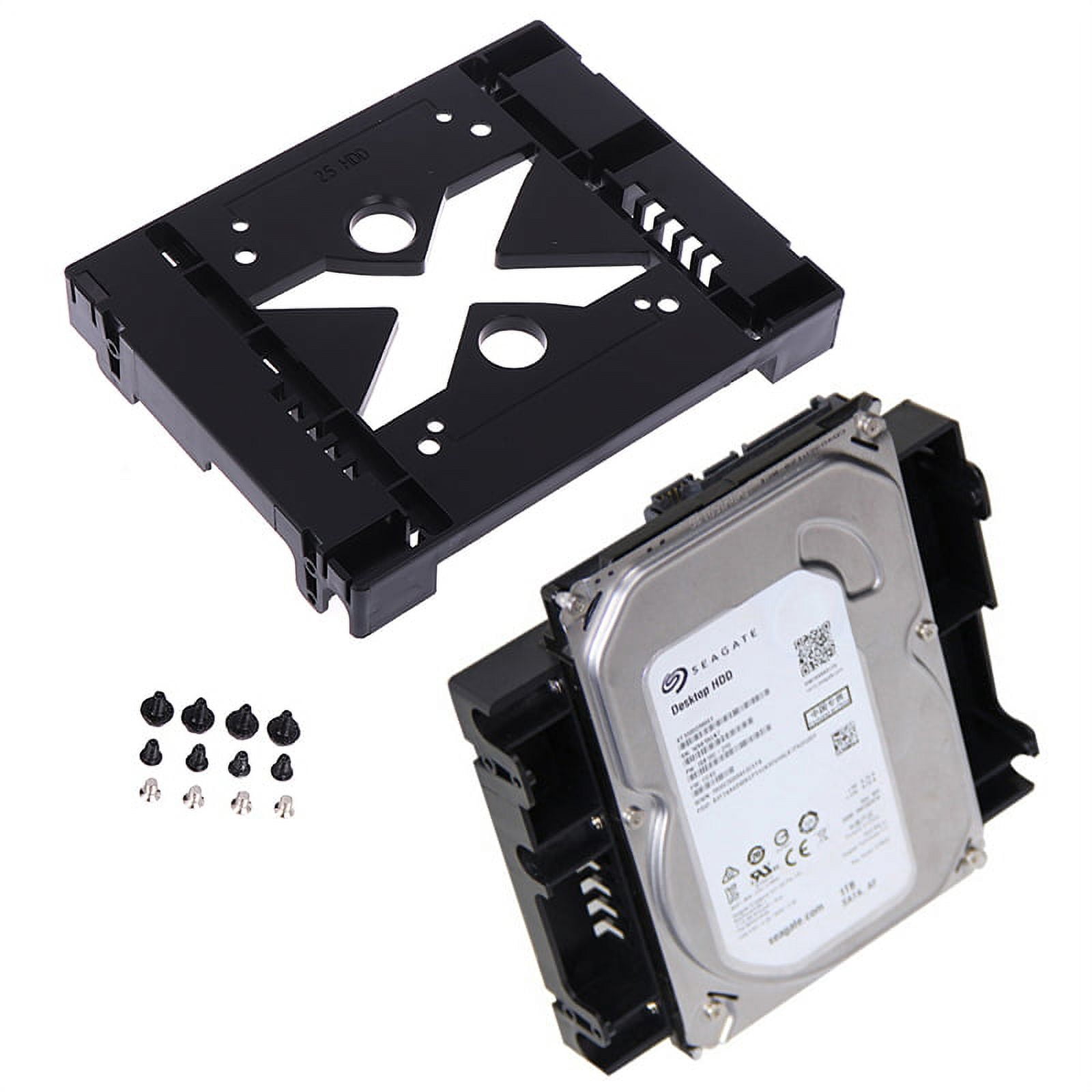 5.25 Optical Drive Position to 3.5 to 2.5 inch SSD 8CM Fan Hard Drive ...