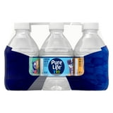 Pure Life Purified Drinking Water, 8 Fl Oz, Recyclable Plastic Bottles ...