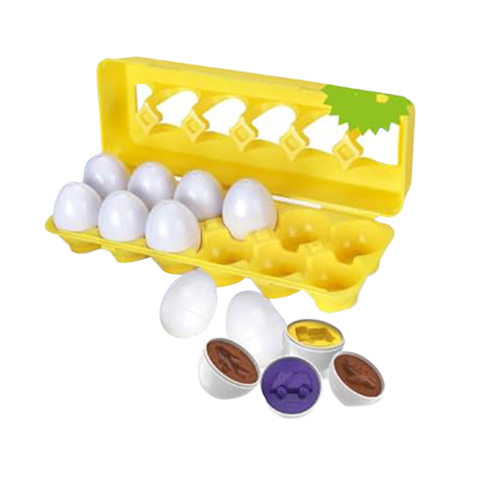 Juguete Sensorial De Huevos Para Niños Pequeños De 1 A 3 Años. Puzzle ...