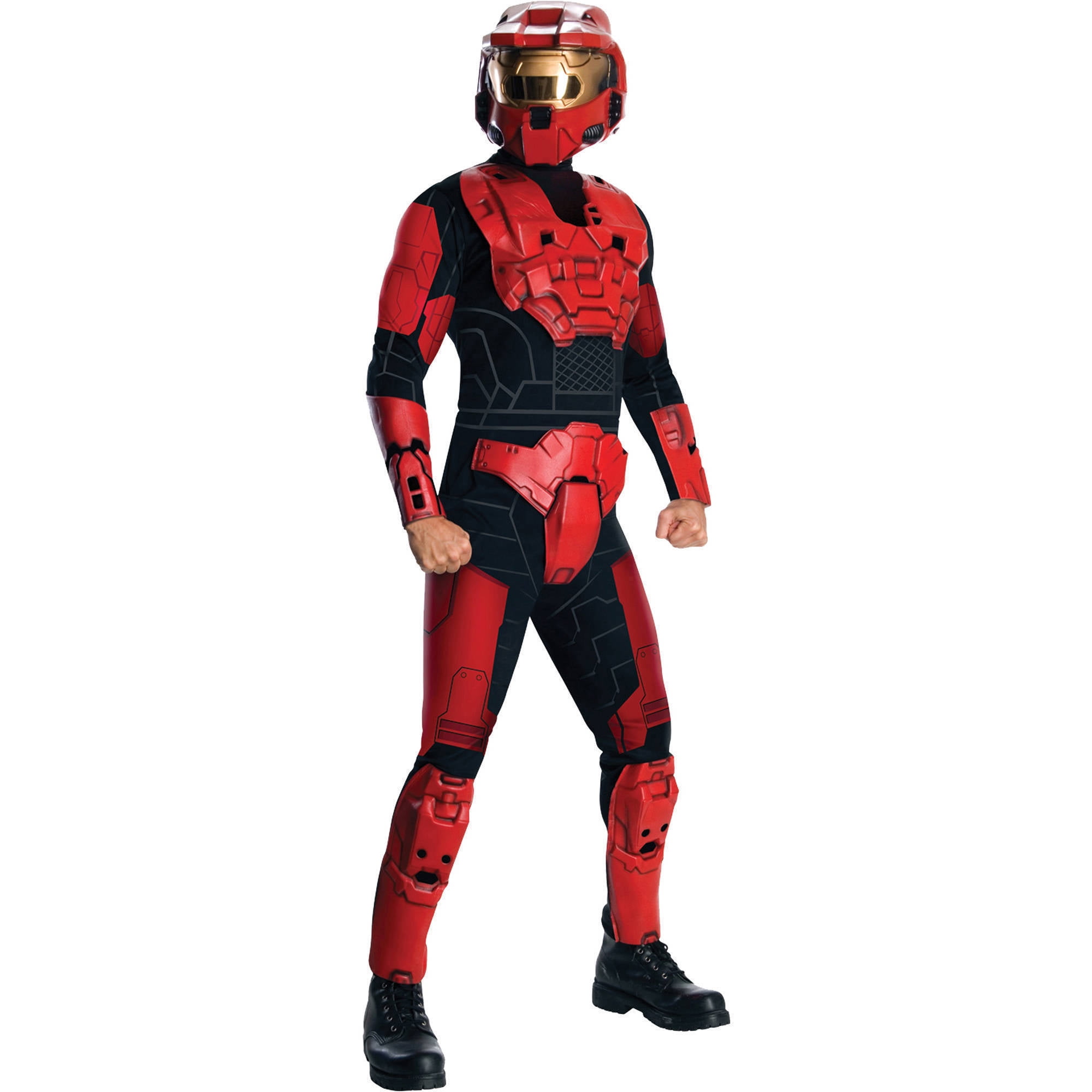 Red Halo Spartan Adult Halloween Costume - Walmart.com