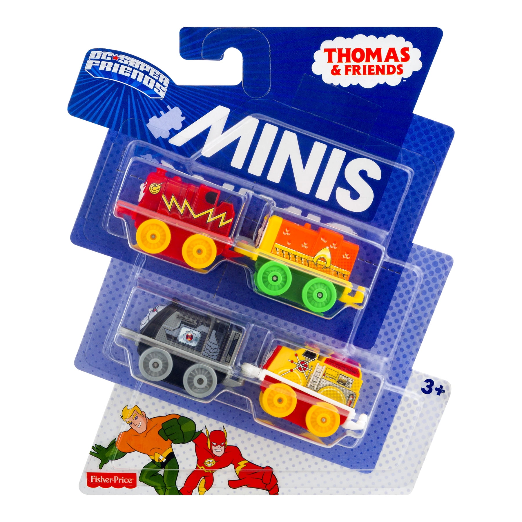 Thomas & Friends MINIS DC Super Friends 4-Pack, #3 - Walmart.com ...