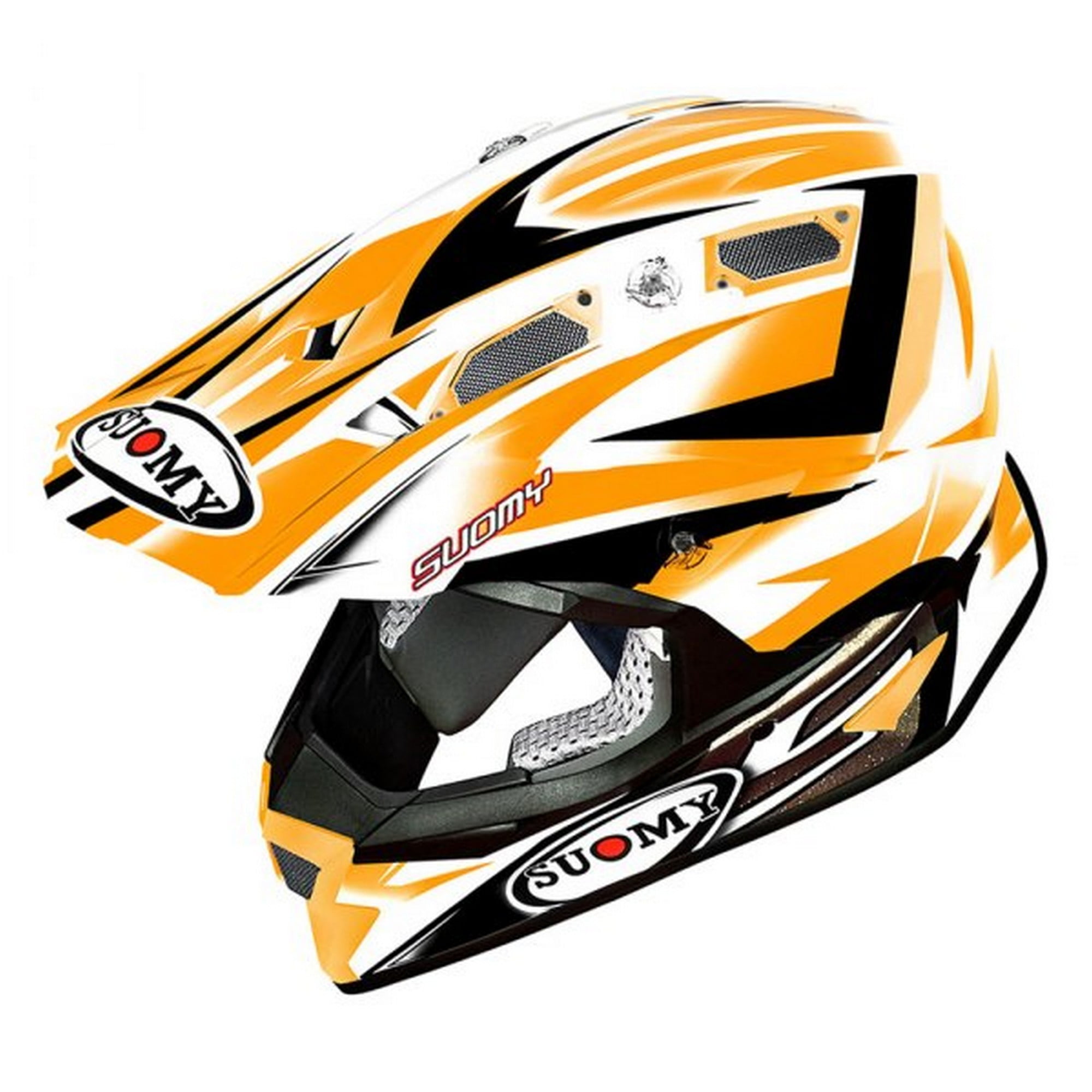 Suomy Alpha Bike MX Offroad Helmet Orange LG - Walmart.com