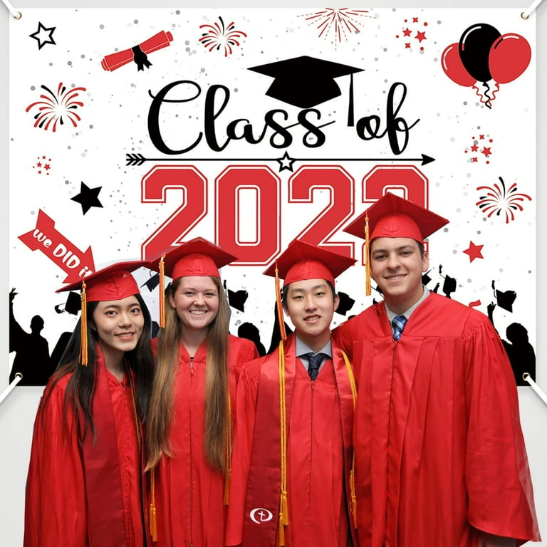 Class Of 2022 Graduation Red