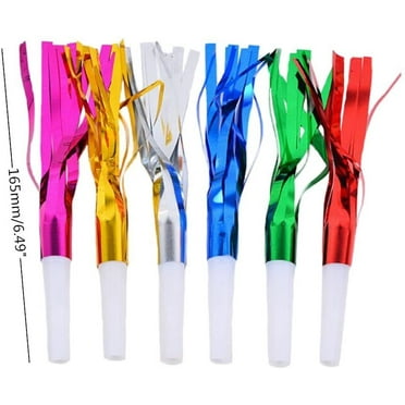 Foil Fancy Party Blowers, 8ct - Walmart.com