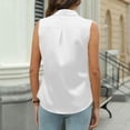 Backless Tank Tops for Women Women Sleeveless Button Shirt Elegant ...