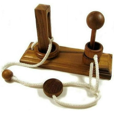Release my Mouse String - Brain Teaser Wooden Puzzle - Walmart.com
