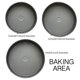 Ecolution Bakeins 3 Piece Springform Pan Set Includes 8", 9", 10" Pans ...