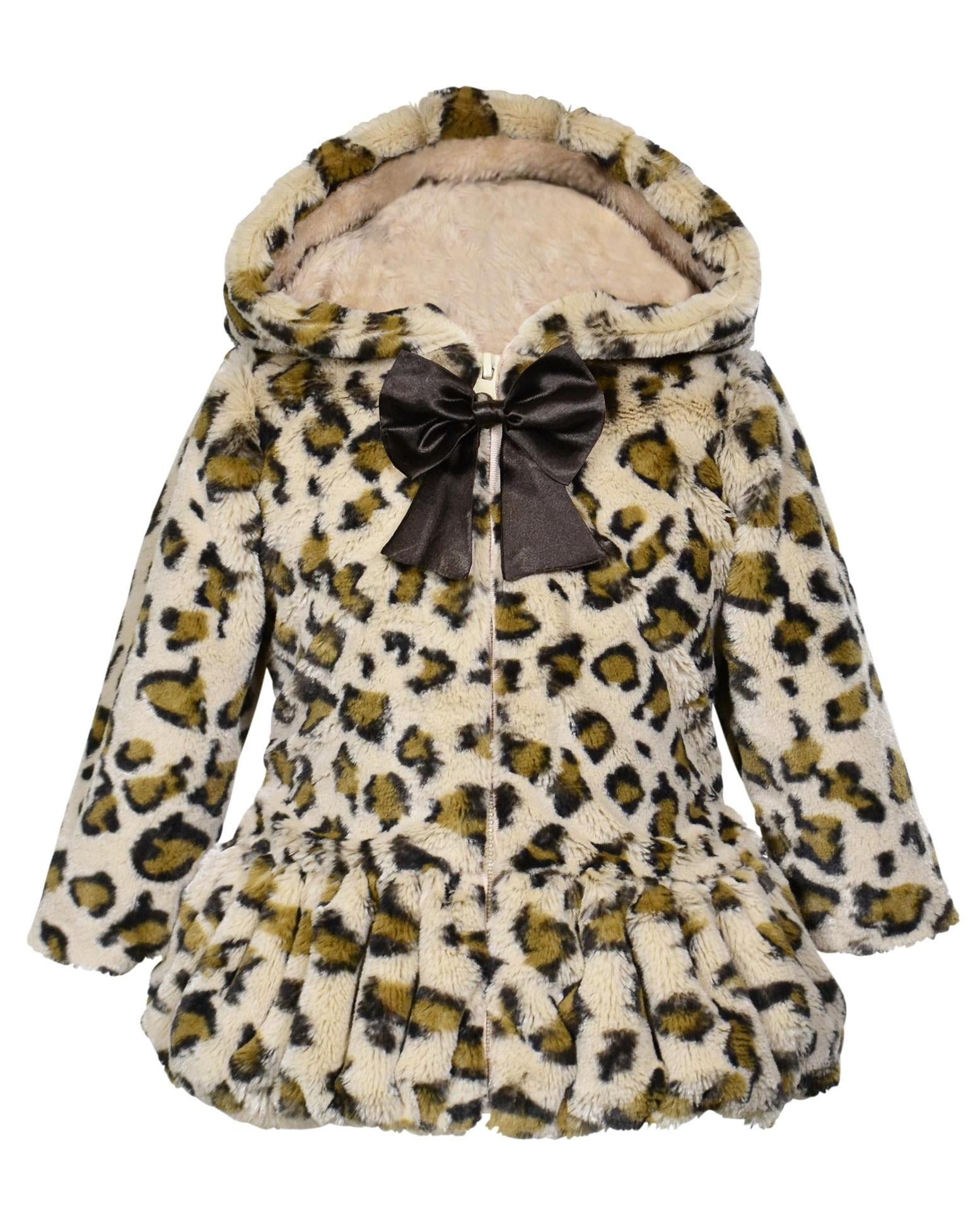 Girls Long Jacket Outdoor Coat Hooded Female, Brown, Size: 3, Widgeon ...
