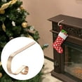 HomeDM Christmas Stocking Holder for Mantle Low Profile Elegant Xmas ...
