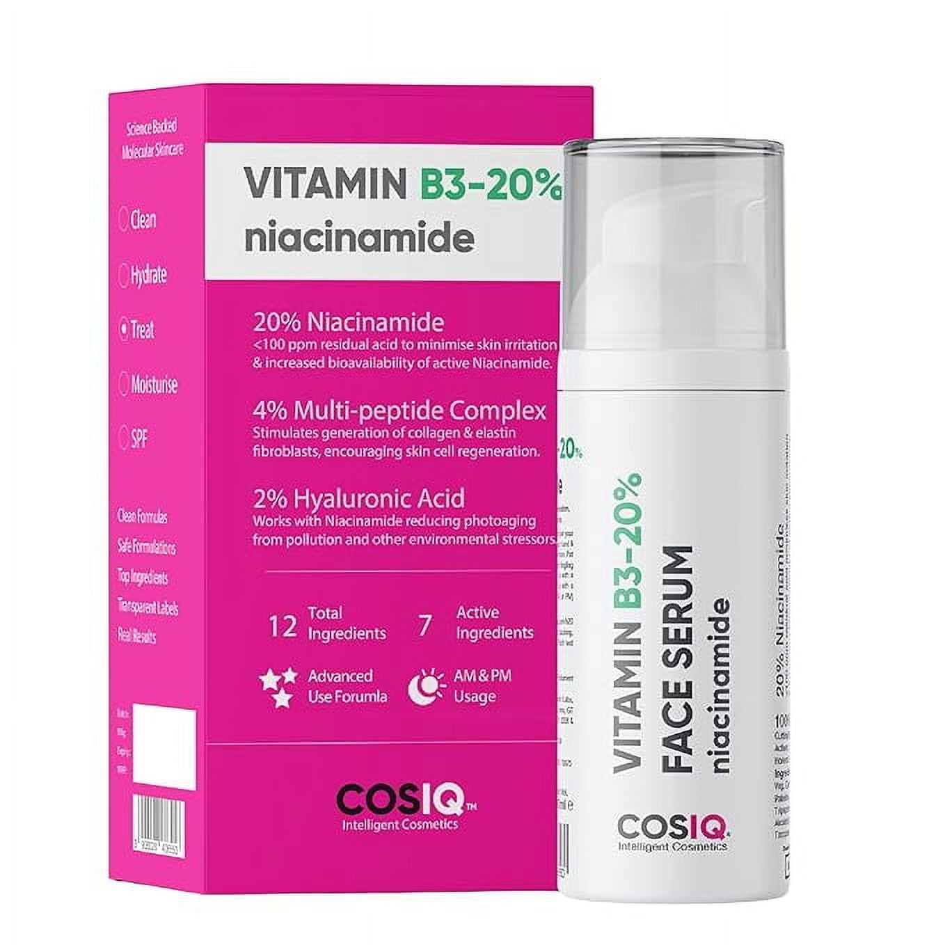Click here for Cosiq Cos-Iq 20 Niacinamide Face Serum For Clear G... prices
