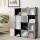 SUGIFT Cube Storage 12-Cube Storage Organizer Cabinet, Display Storage ...