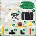2 Set Football Goal Post Yard Football Chairs Outdoor Games Outdoor ...