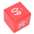 Plastic Cube Timer Gravity Sensor Flip Timer Workout Countdown Timer