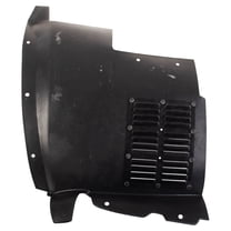 TRQ Front Right Inner Fender Liner Black Passenger Side Fits Select ...