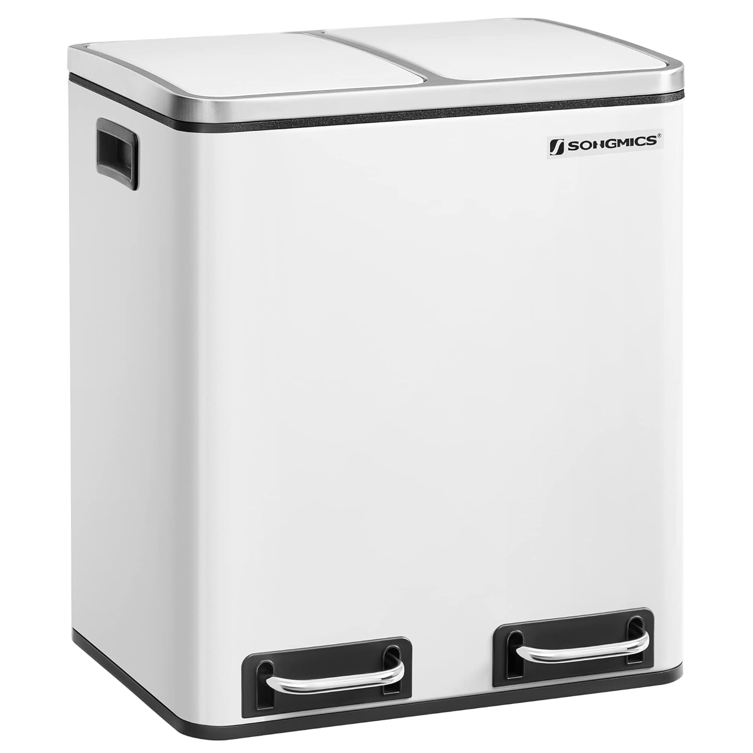 Click here for Songmics Garbage Can  2 X 4 Gallon (2 X 15 L) Tras... prices