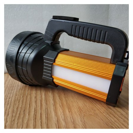 Rechargeable LED Torch Waterproof IPX4 Portable Camping Light 10000mAH ...