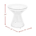 Picket House Furnishings Poppy Round End Table in Gold - Walmart.com