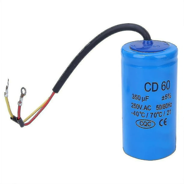 Cd60 350uf 250v Ac Motor Starting Capacitor 350mfd Running Capacitor ...