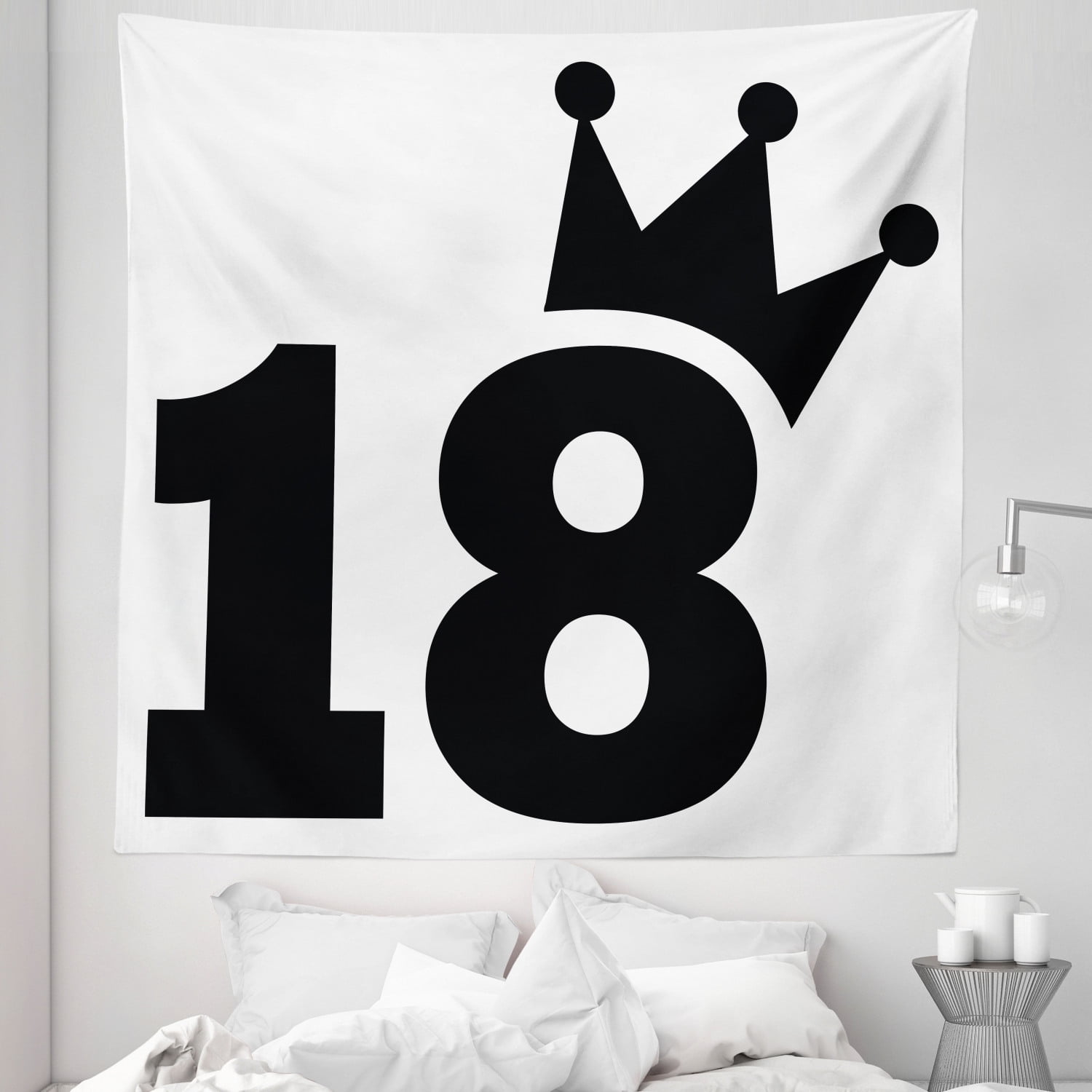 Cartoon Tapestry, Cartoon Soccer Jersey Seem Bold 18 Number Party ...