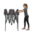 Expedition EX80 One Push 8 x 10 ft. Straight Leg Canopy - Charcoal ...