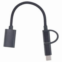 2 in 1 USB 3.0 OTG Adapter Cable Type-C Micro-USB to USB 3.0-Black ...
