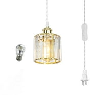 Pristin Gold Abstract Open Metal Frame 1-Light Pendant Light - Walmart.com