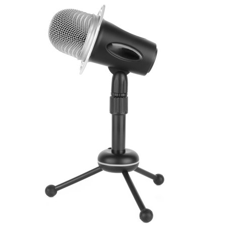 PC Microphone, Computer Microphones Tripod Stand For Notebook For ...