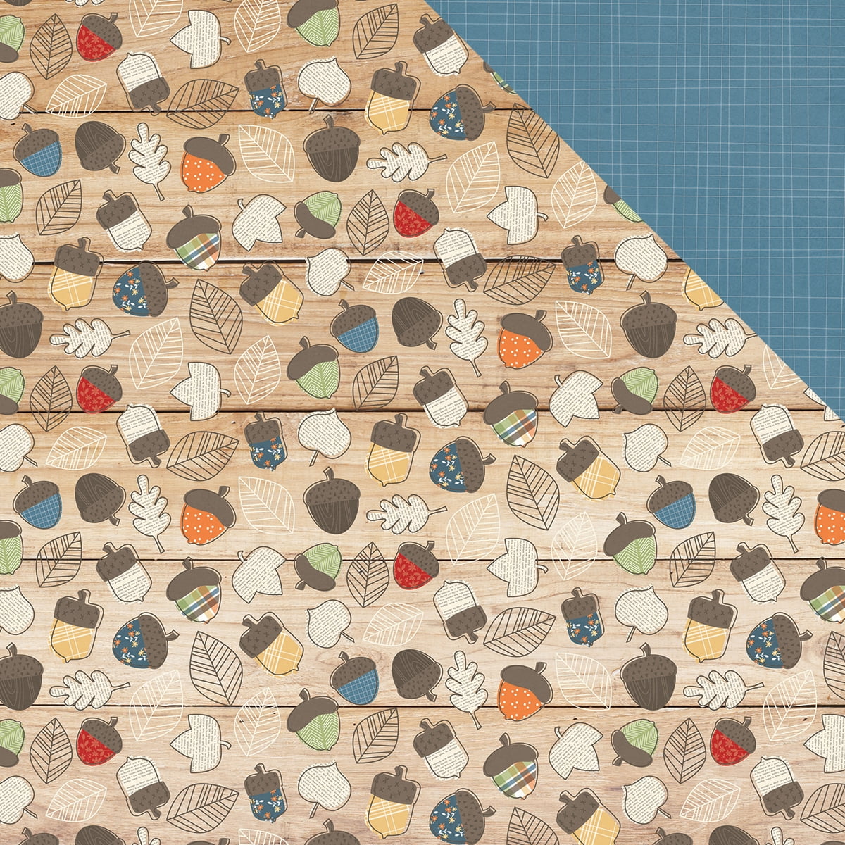 Simple Stories 12 x 12 in Paper Hello Fall Harvest Season - Walmart.com