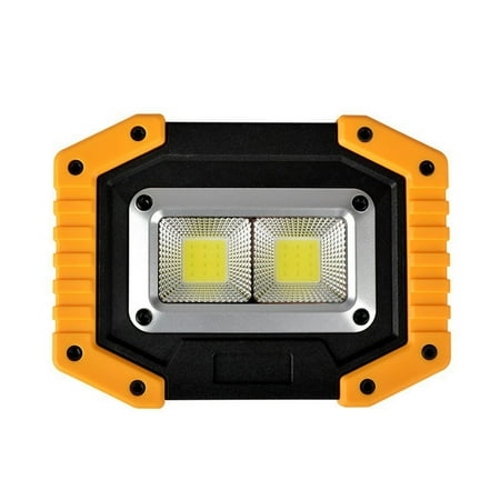 Outdoor Portable 30W COB LED Work Camping Searchlight; Light Emergency ...