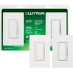 Lutron DVCL-153P-WH-3 White Diva CFL, LED, Halogen, And Incandescent ...