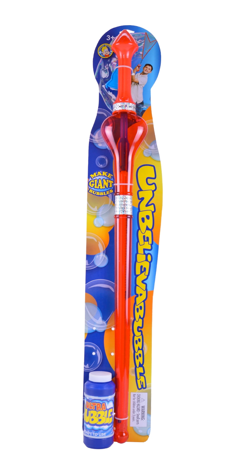 Uncle Bubble Unbelievabubble Bubble Sword, Red 31” - Walmart.com