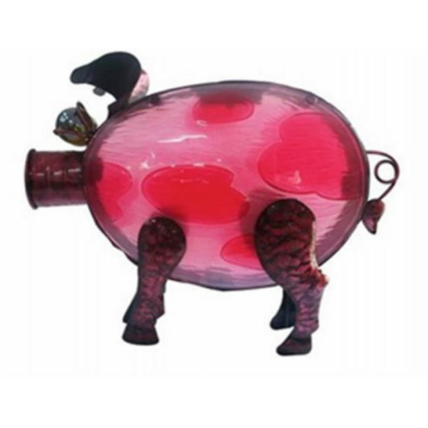 Solar Pig Lantern, Glass - Walmart.com - Walmart.com