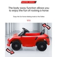 12V Electric Ride on Toys with Bluetooth Music, LED Lights, Power Car ...