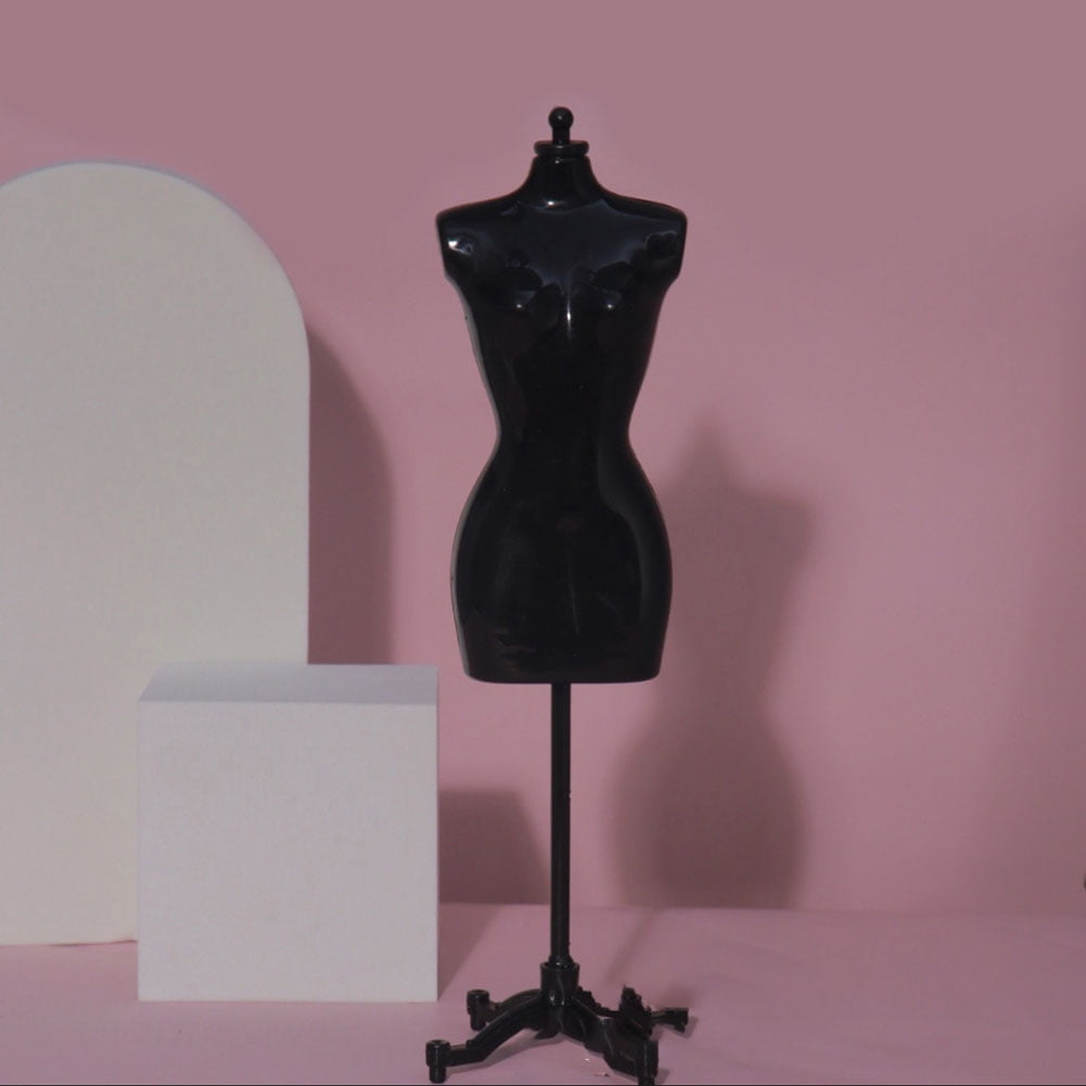 Yesfashion Doll Dress Form Cloth Gown Display Support Holder Toy ...