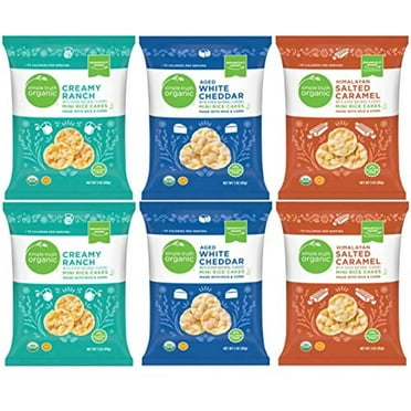 Simple Truth Organic Blueberry Mini Rice Cakes Snack - Walmart.com