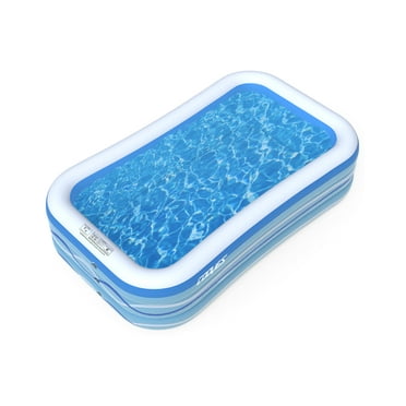 Giant Inflatable Kiddie Pool - Family and Kids Inflatable Rectangular ...