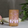 Dengmore Wood Grain Aromatherapy Humidifier 200ml Essential Oil ...