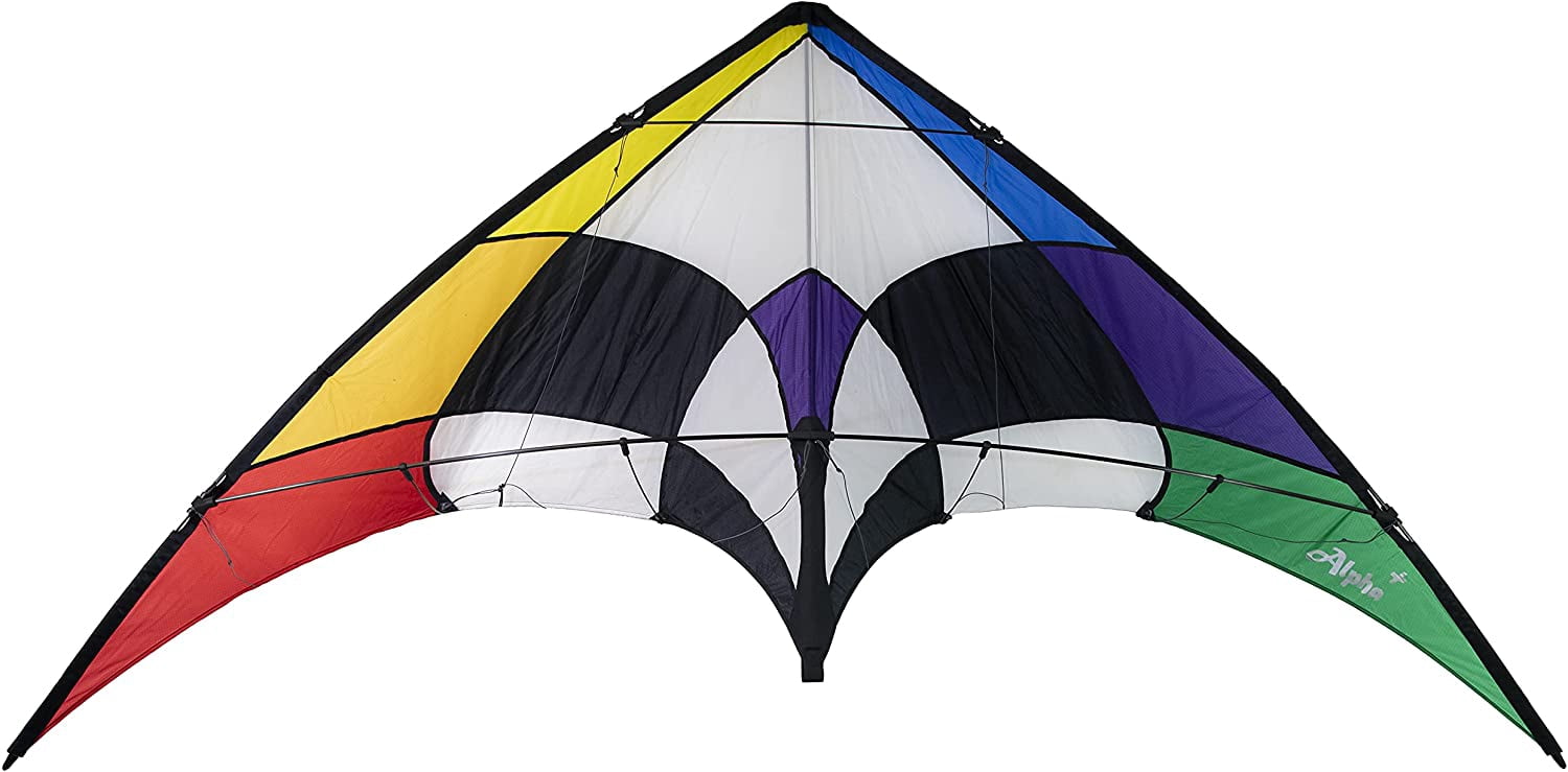 Rainbow Flying Wings Alpha + Sunt Kite - Dyneema Lines Included ...