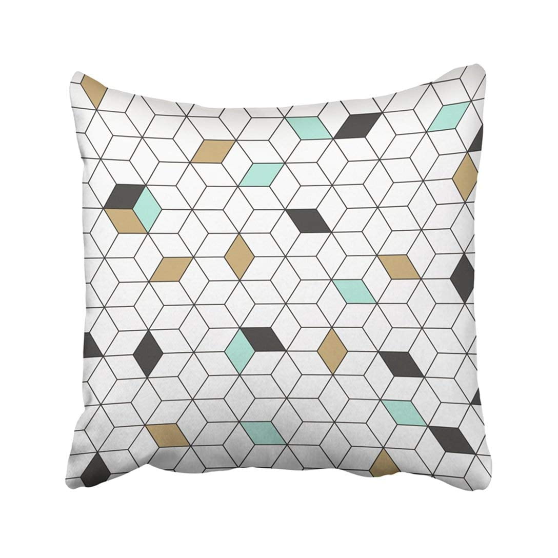 ARTJIA Black Gold Polygon Geometric Patterns In Wedding Birthday ...