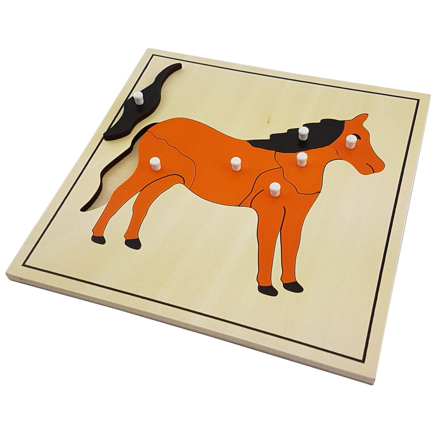 Click here for Ifit Montessori Horse Puzzle  Montessori Toys Zool... prices