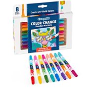 Crayola Pip-Squeaks Telescoping Marker Tower, Assorted Colors, 50 Count ...
