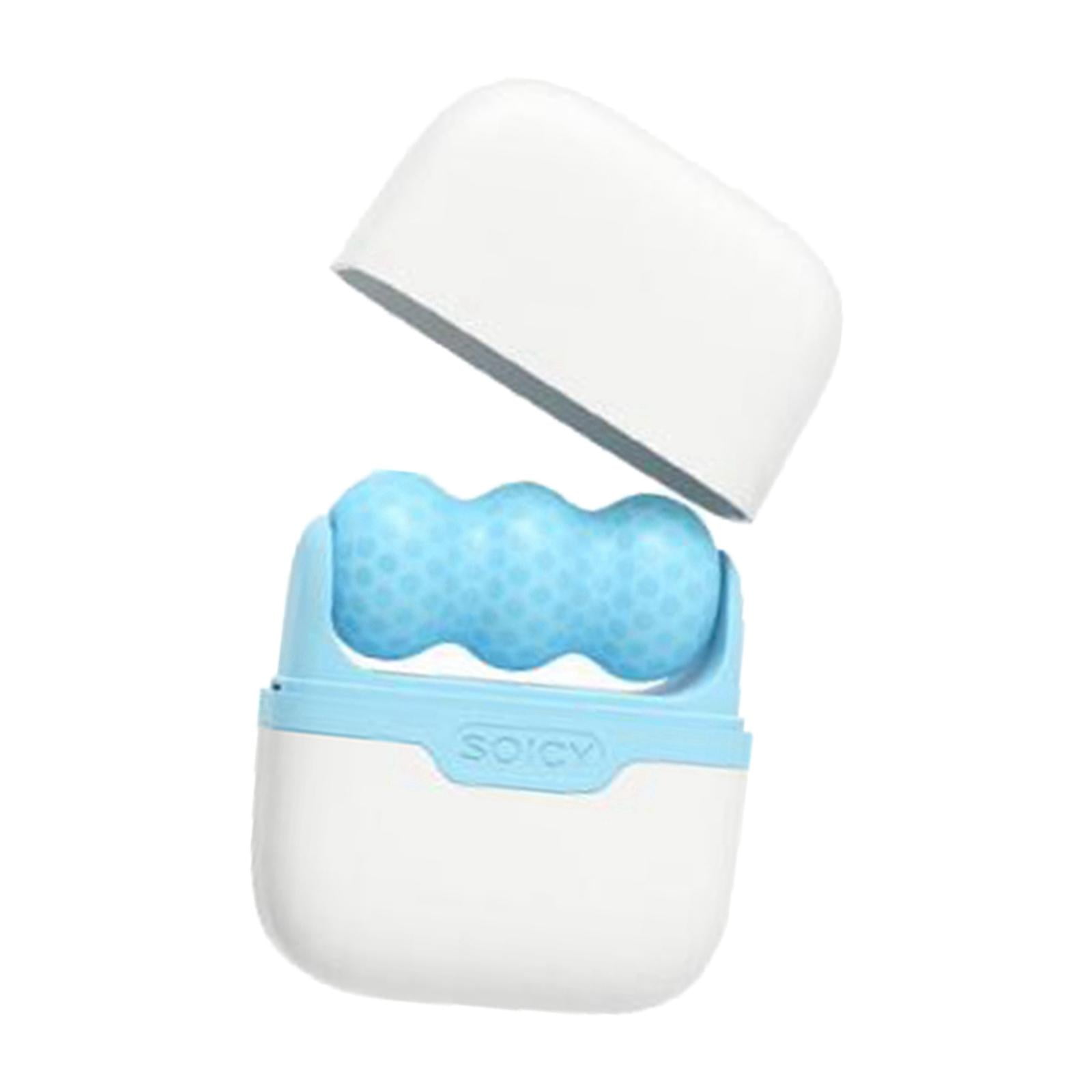 Rodillo facial portátil de doble cabezal para enfriamiento facial ...